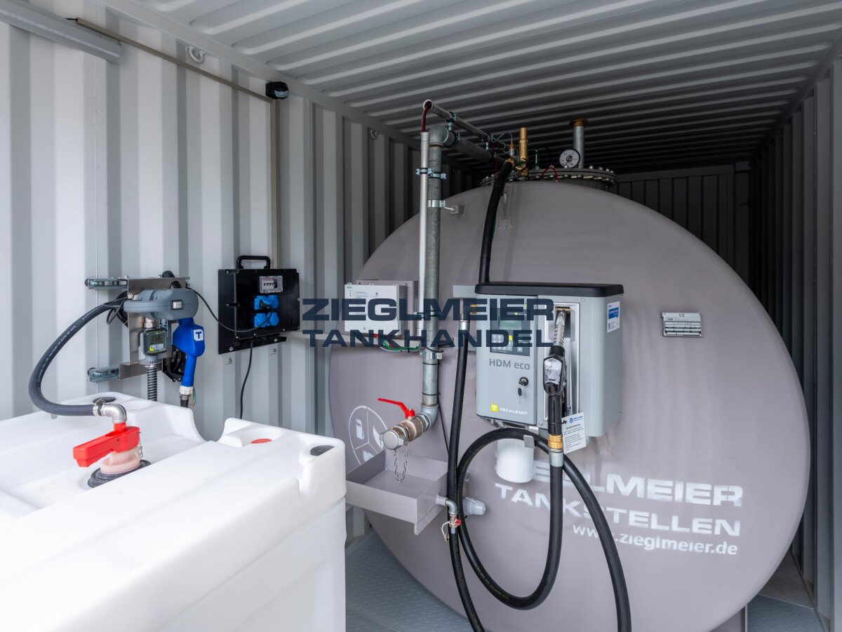FuelTainer 10.000L mieten – Diesel & AdBlue Tankcontainer
